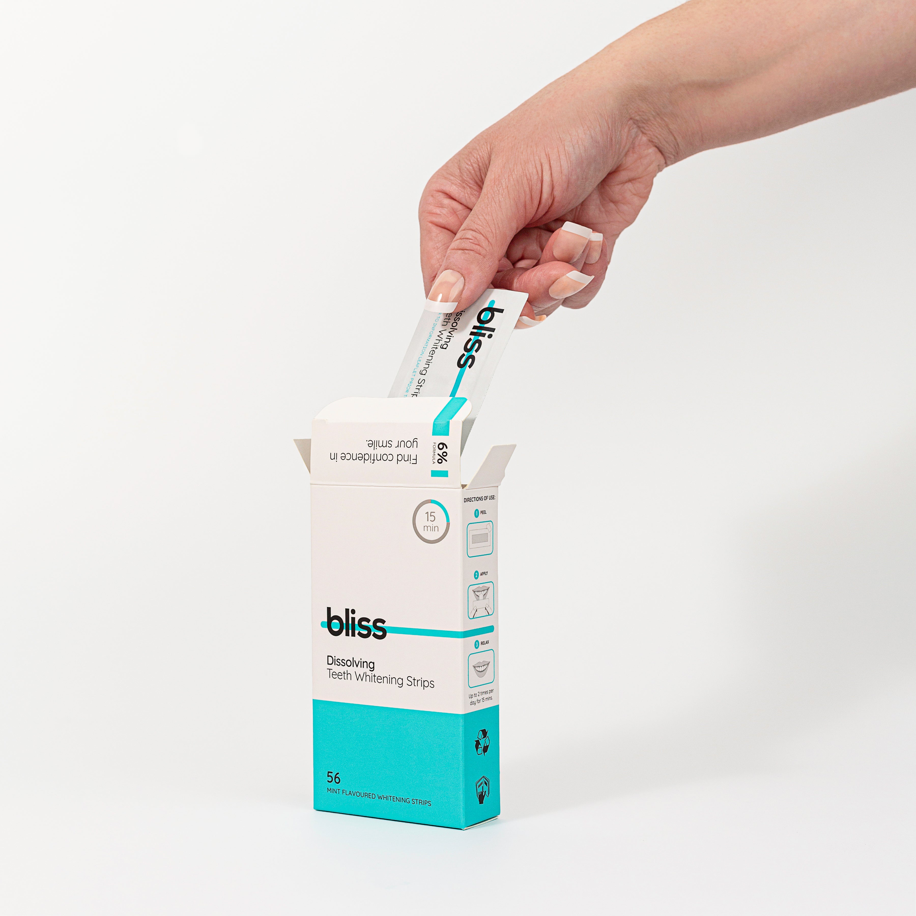 A Beginner's Guide: How to Use Teeth Whitening Strips – Bliss Oral Care