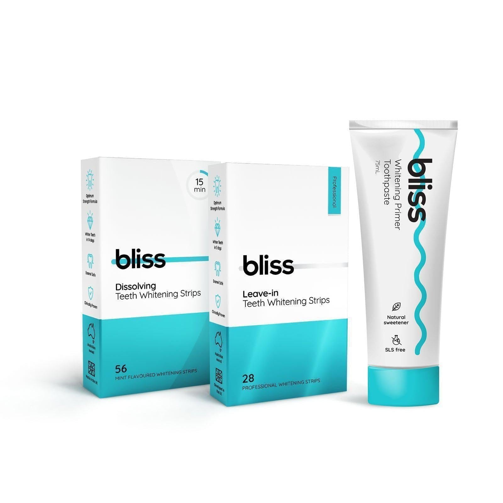 Bliss Oral Care Teeth Whitening Kit Australia - Advanced Teeth ...